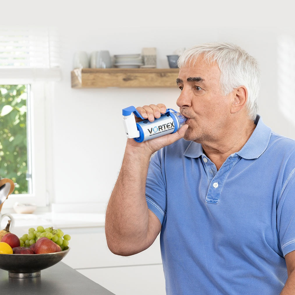 PARI VORTEX Inhalierhilfe mit Mundstück ab 4 Jahre – LUNGENLIGA-SHOP.CH